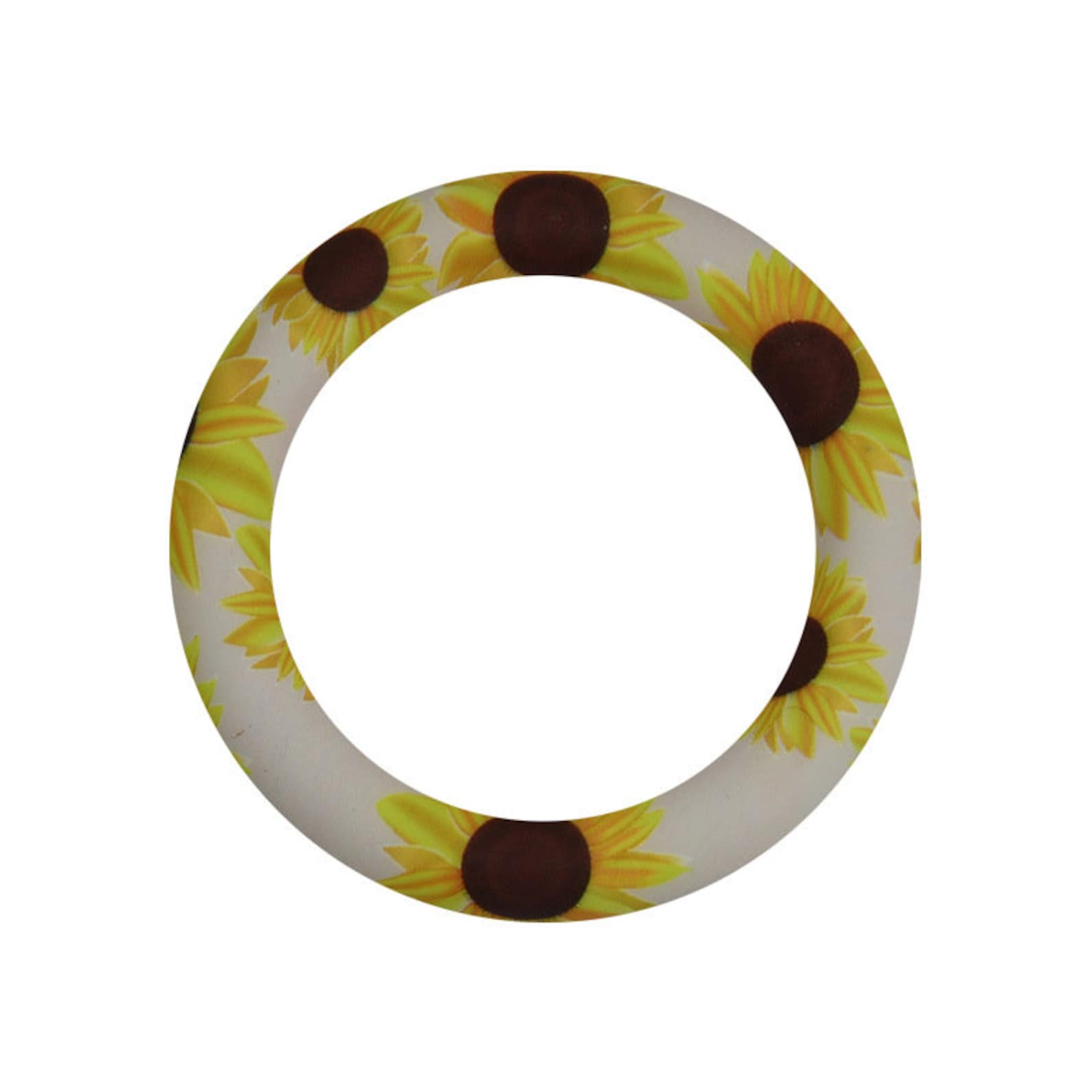 65mm Print Silicone Ring, Silicone Beadable O Rings, Focal Bead ...