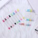 5pcs Plastic Beadable Pens,solids Beadable Pen,diy Bead Ballpoint Pens ...