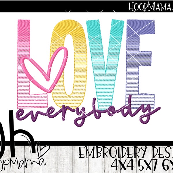 Love Everybody - Etsy
