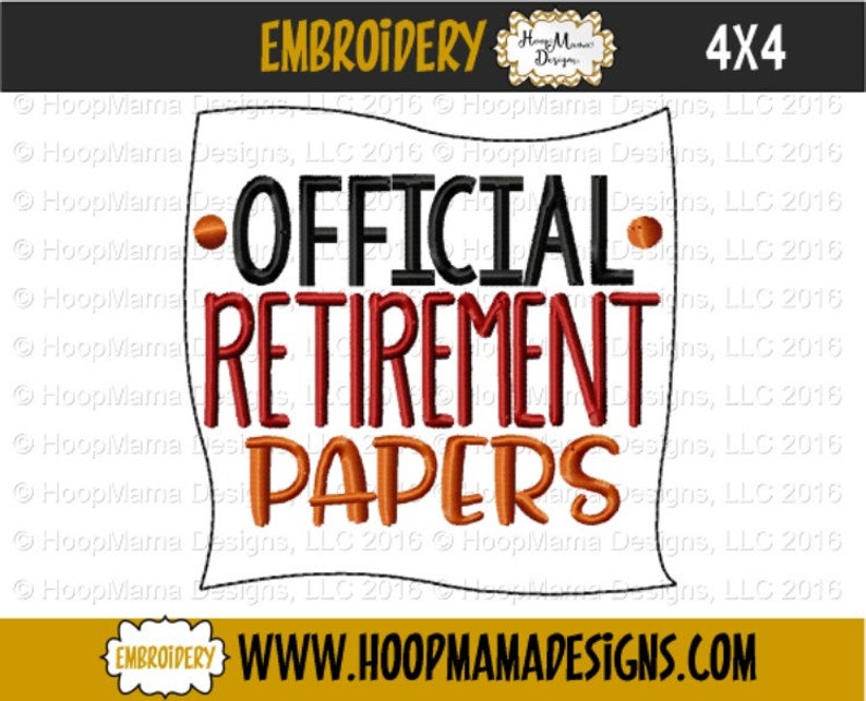 Retirement Toilet Paper Embroidery Design Official - Etsy