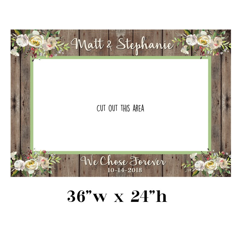 Wedding Photo Booth Frame - Etsy