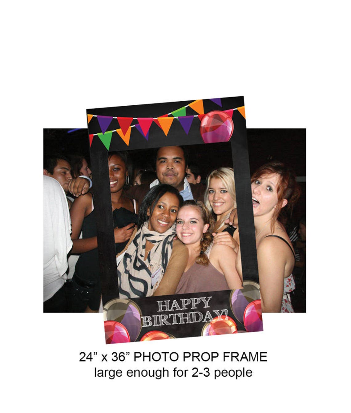 Birthday Photo Frame Birthday Photo Booth Props Birthday - Etsy