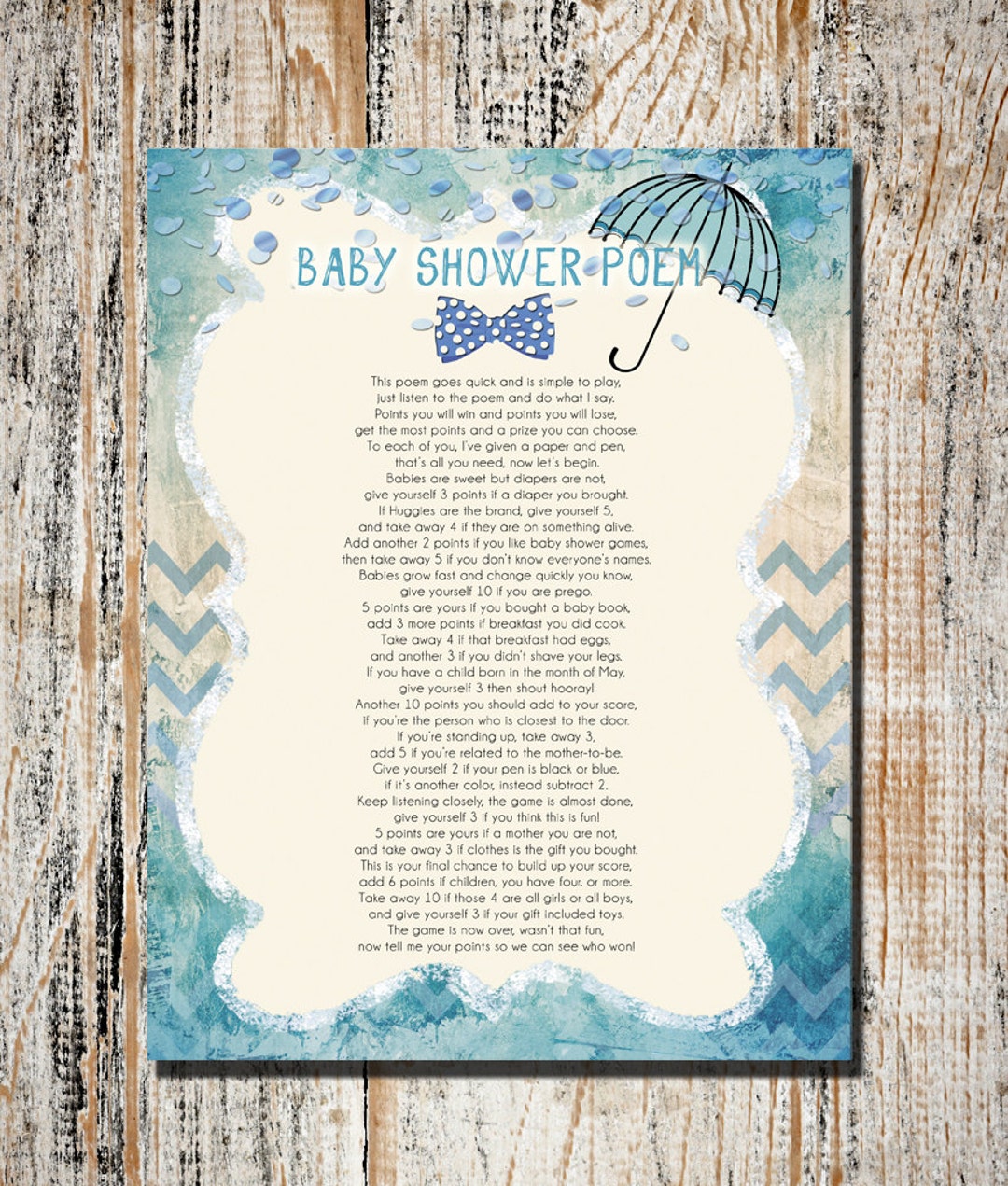 Baby Shower Poems