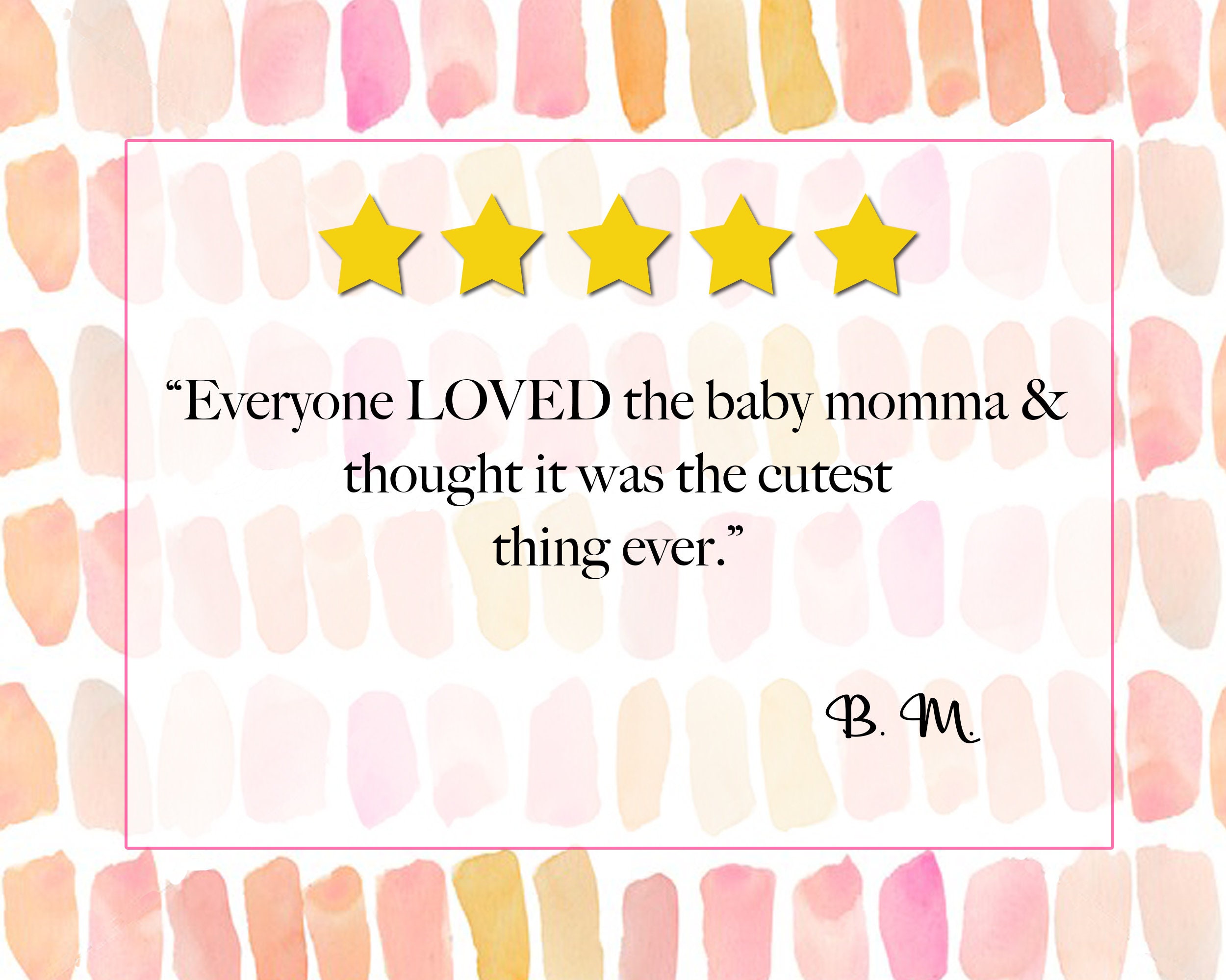 Baby Momma Fun Baby Shower Game Baby Shower Game Girl Shower - Etsy