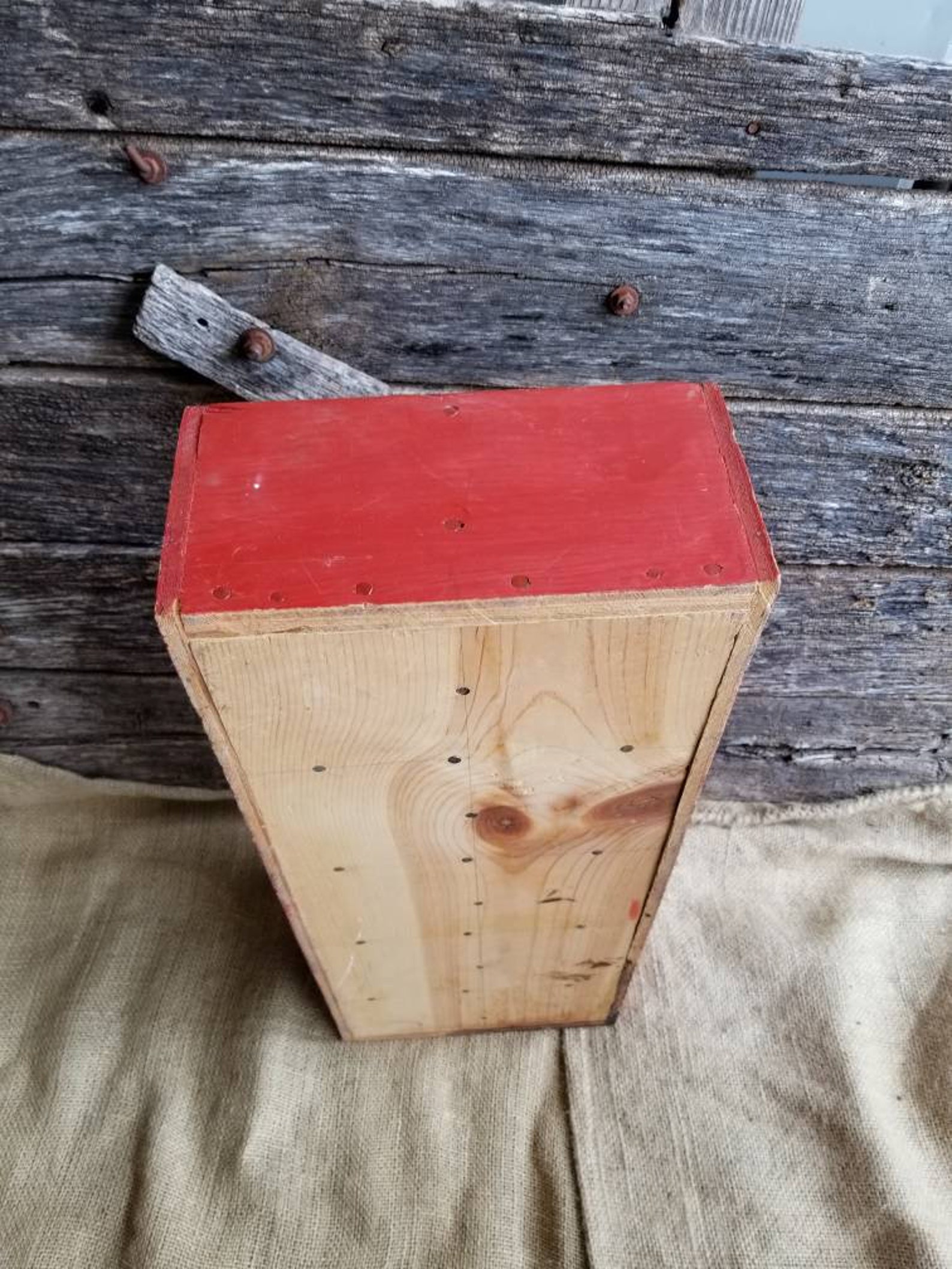 Wood Nail Caddie Tool Caddie Hardware Storage - Etsy