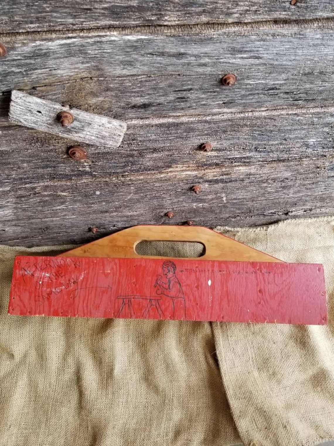 Wood Nail Caddie Tool Caddie Hardware Storage - Etsy