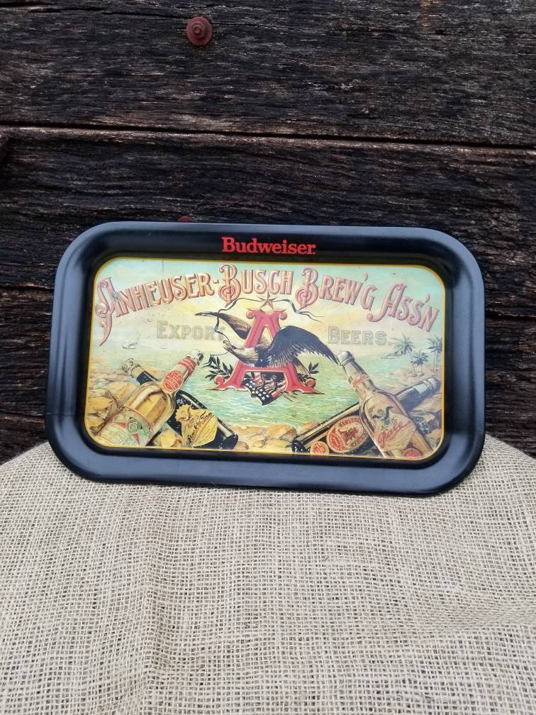 1987 Anheuser-busch Tray Reproduction Rare South Seas Export Beer Tray ...