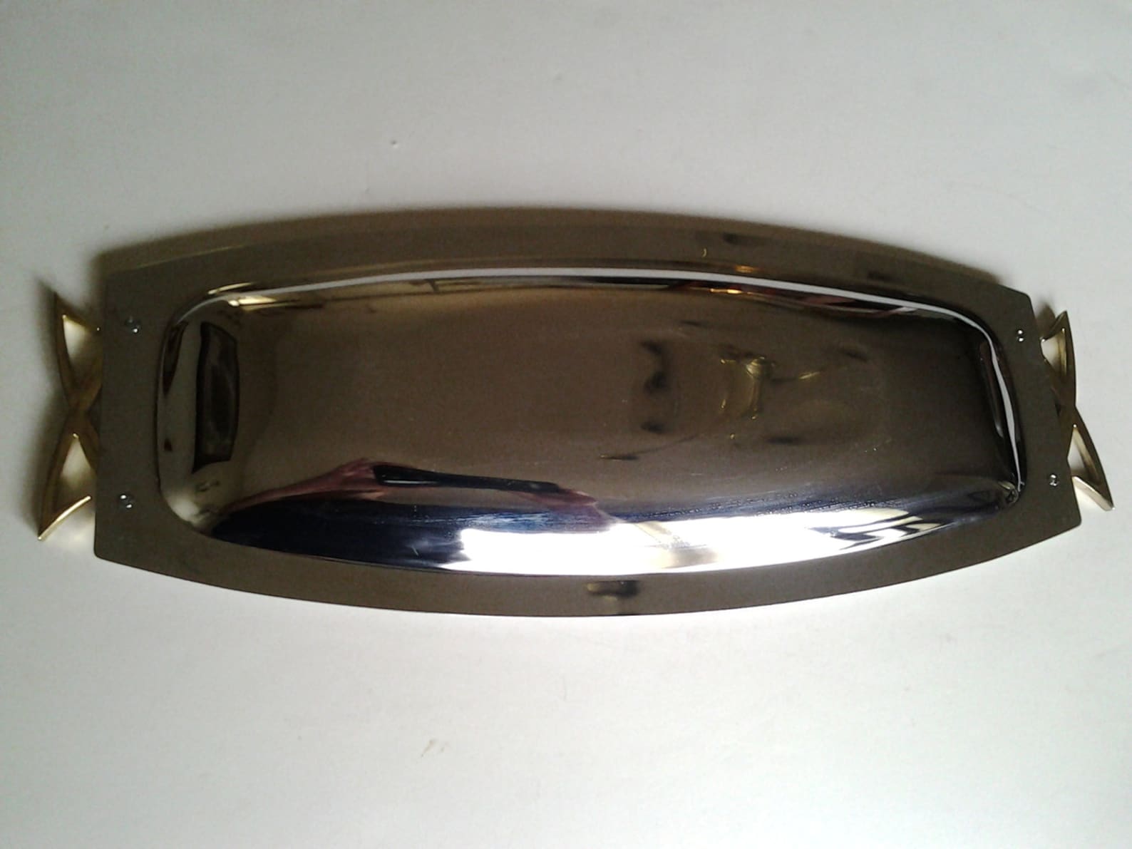 Kromex Serving Platter Vintage Kromex Tray Retro Chrome Serving Platter ...