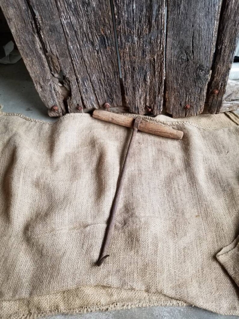 Primitive Farm Hook Antique Farm Tool Meat Hook Rustic - Etsy