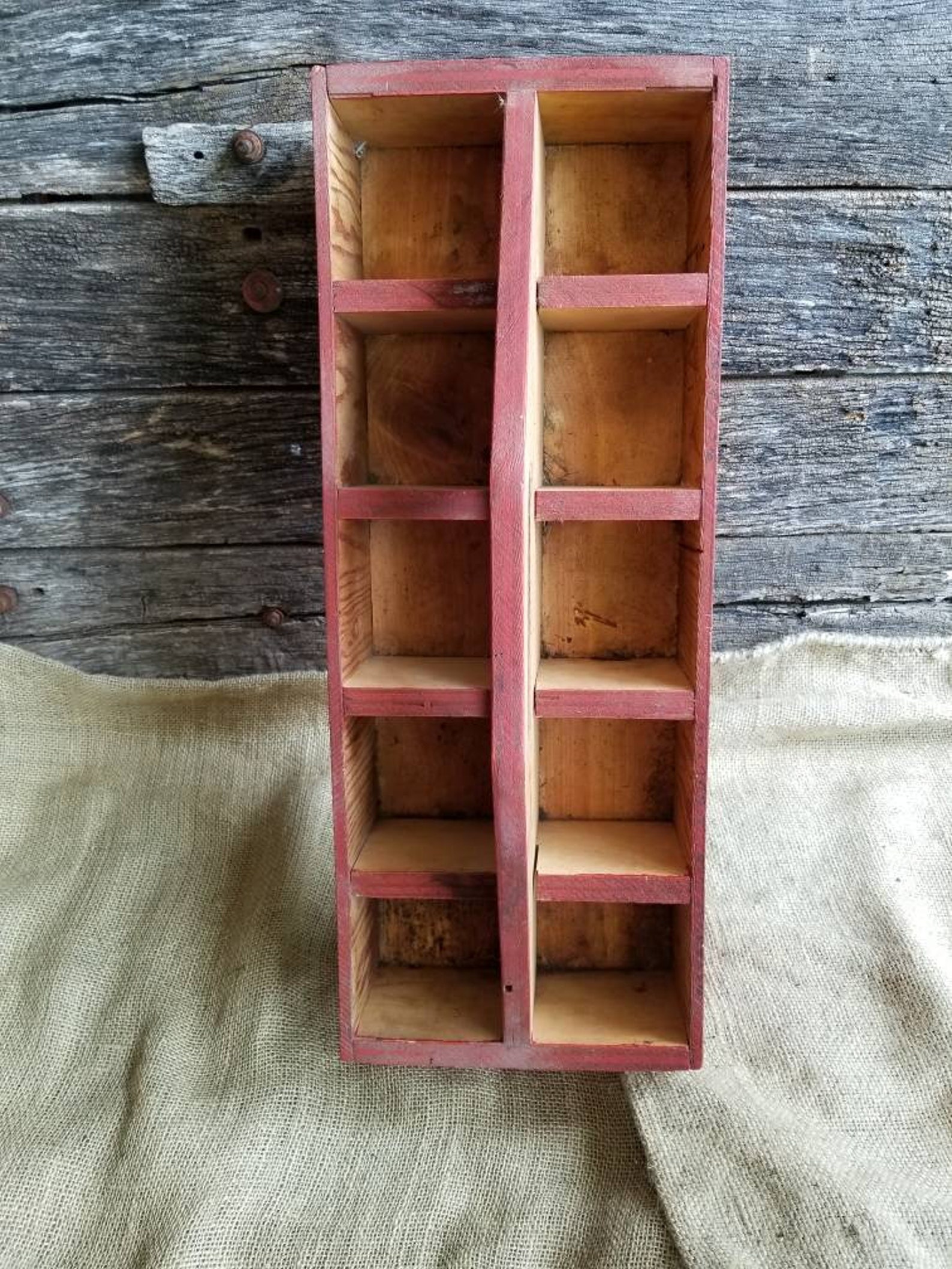Wood Nail Caddie Tool Caddie Hardware Storage - Etsy