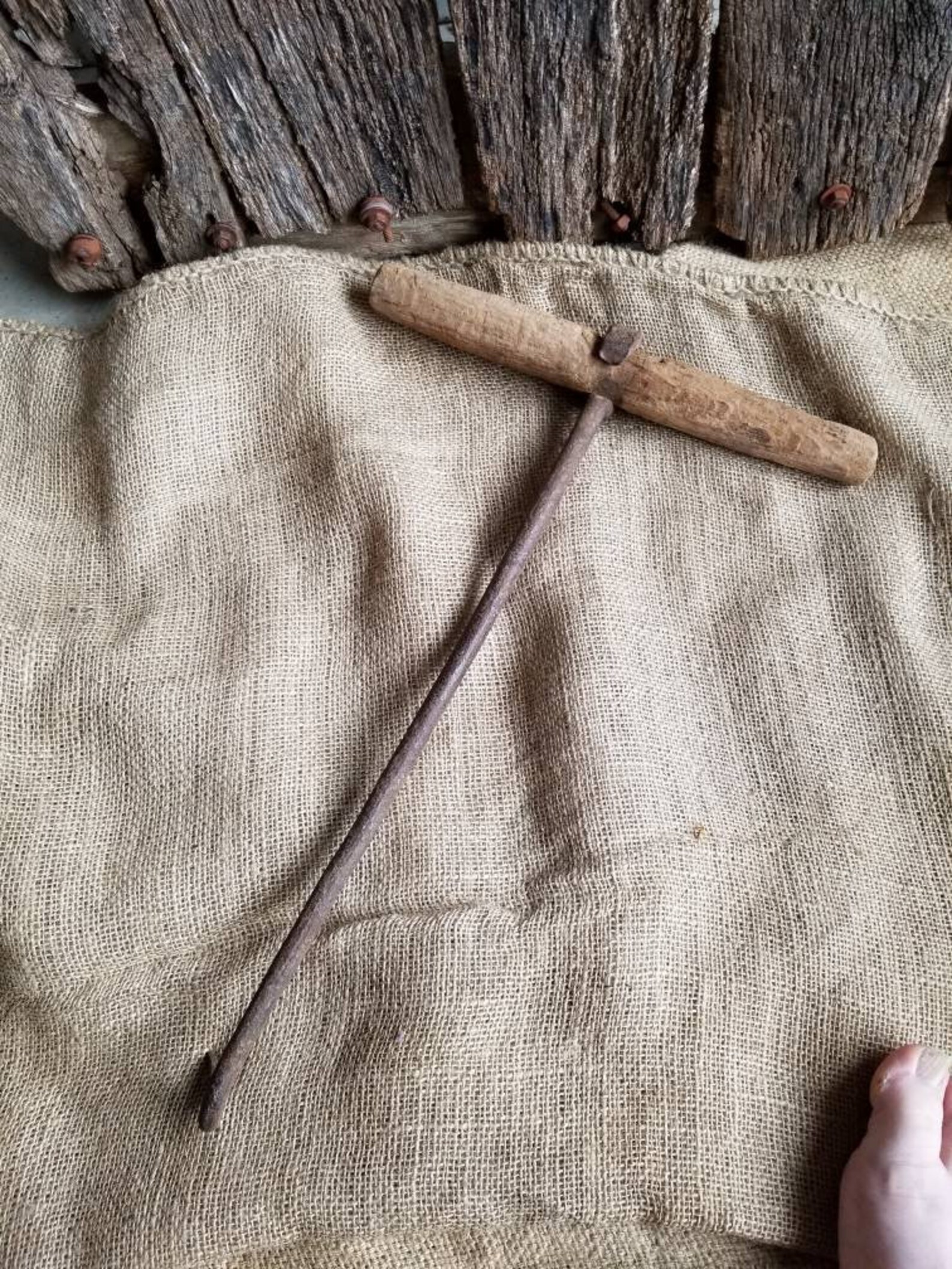 Primitive Farm Hook Antique Farm Tool Meat Hook Rustic | Etsy
