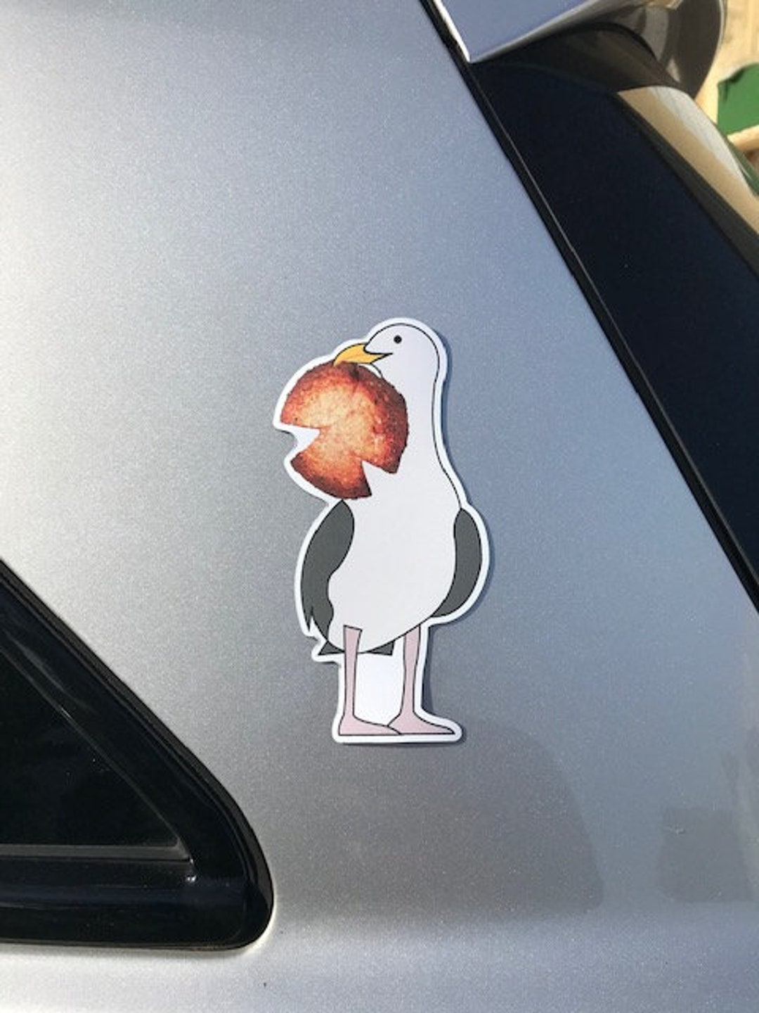 Large Jersey Shore Happy Seagull 6 High Auto/car MAGNET Not Sticker or ...