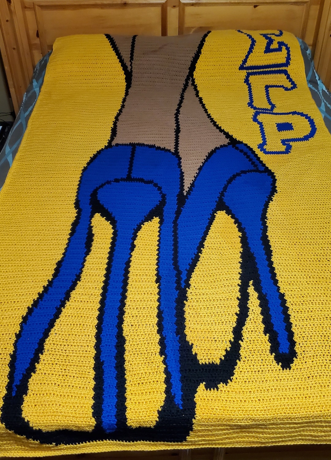 Sigma Gamma Rho Inspired Crochet Blanket - Etsy
