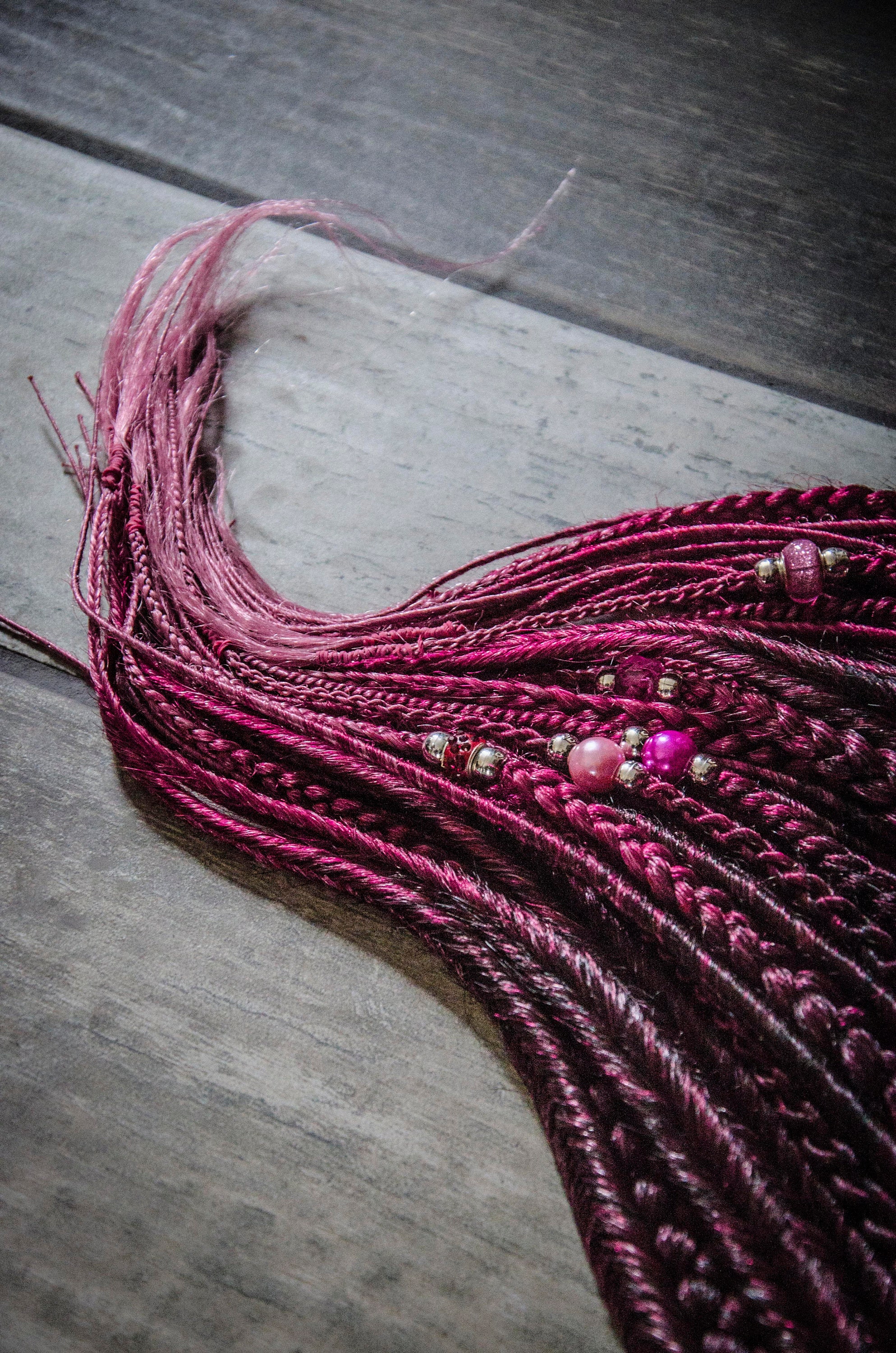 Single Ended Synthetic Dreadlocks 20 Inches SE Ombre - Etsy Canada