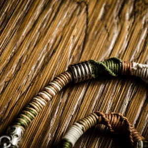Green-brown Ateba, Boho, Hippie Hair Extention, Hair Wrap for Festivals ...