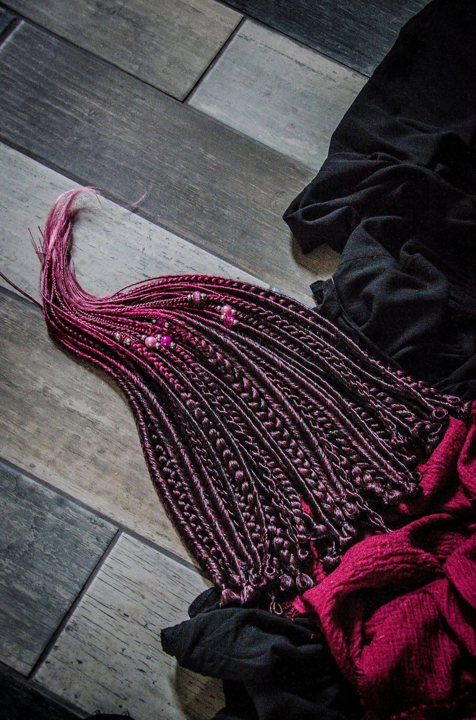 Single Ended Synthetic Dreadlocks 20 Inches SE Ombre - Etsy Canada