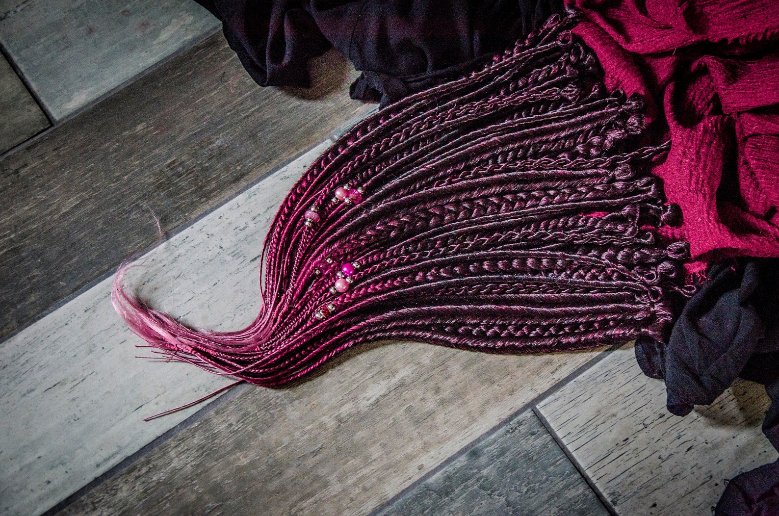 Single Ended Synthetic Dreadlocks 20 Inches SE Ombre - Etsy Canada
