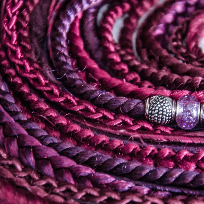 Purple Hair Extensions - Etsy