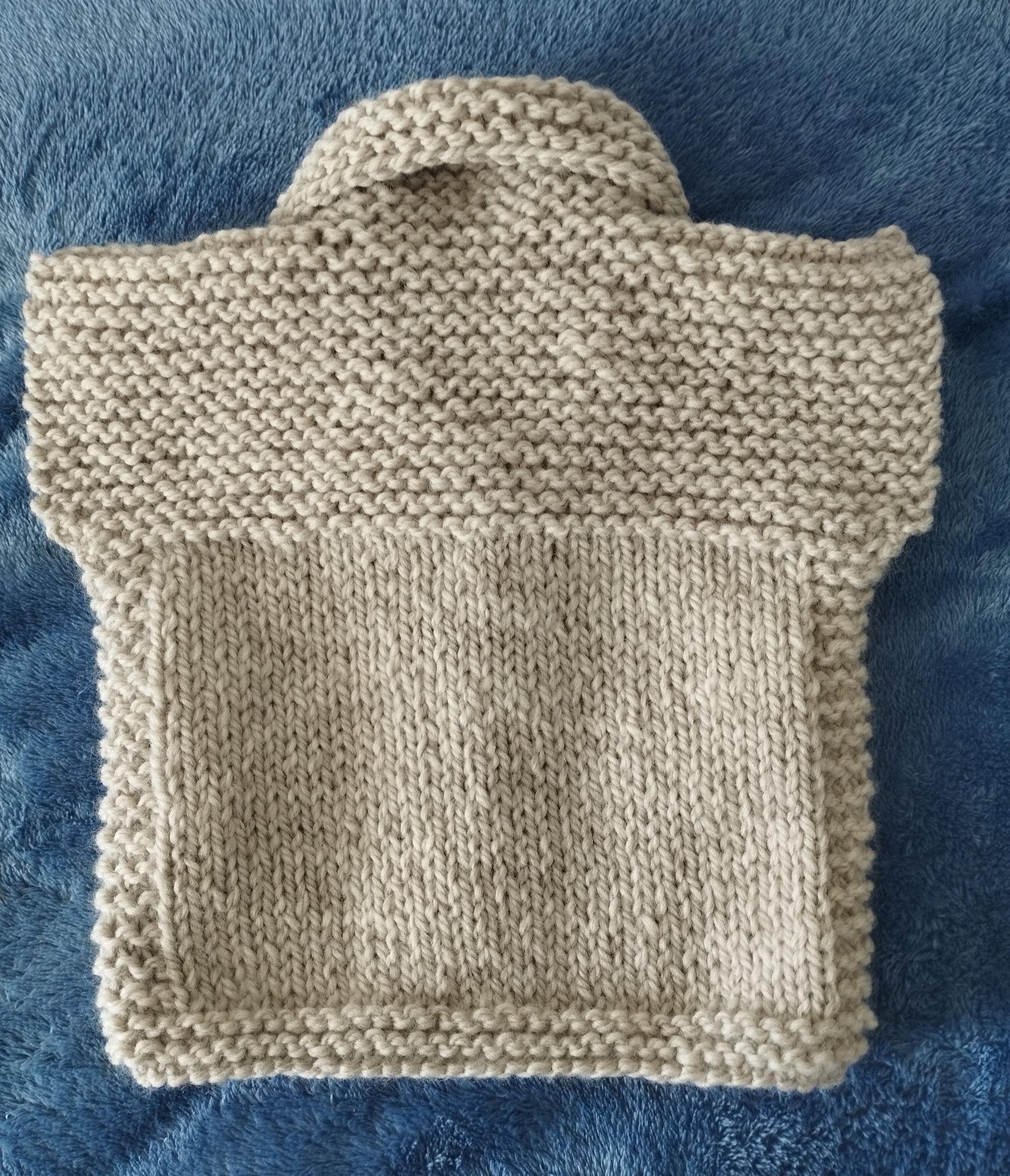 Child's Chunky Knit Vest Pattern, Sleeveless Jacket (PDF Download) - Etsy