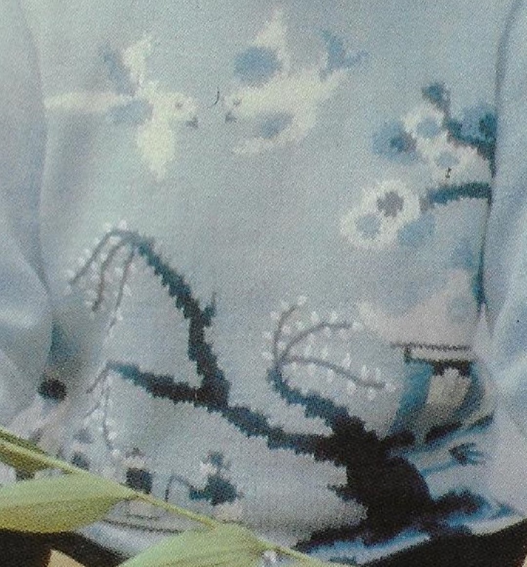 Women's Chinese Willow Sweater Knitting Pattern DK 8 Ply Yarn or Wool ...