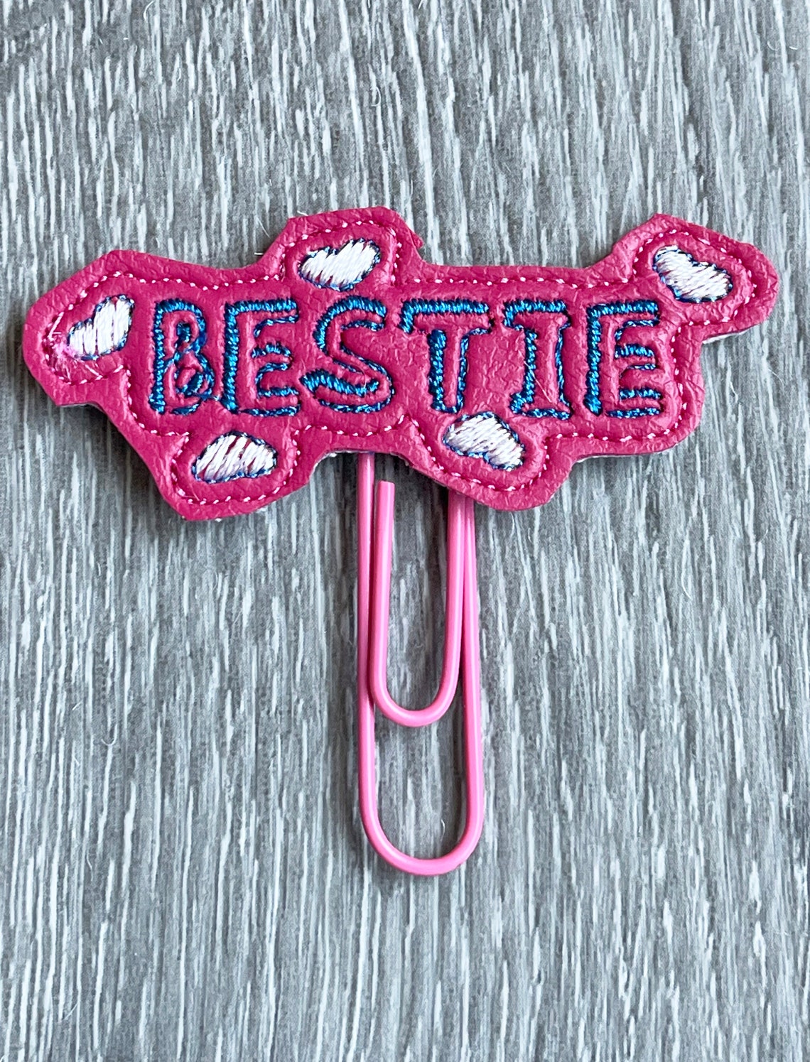 Bestie Planner Paper Clip Bestie Book Mark Bookmark | Etsy