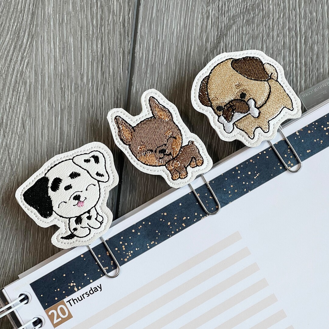 Dog Paper Clips - French Bulldog Paper Clips - Beagle - Scottish ...