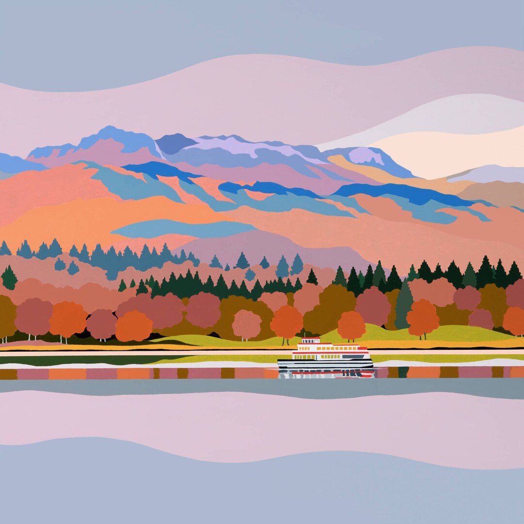 Lake Windermere Cumbria Fine Art Print - Etsy