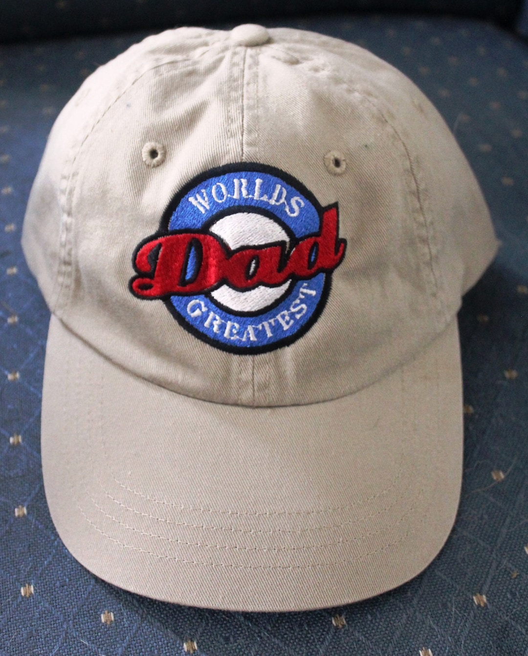 World's Greatest Dad Hat - Cotton Twill Cap - Etsy
