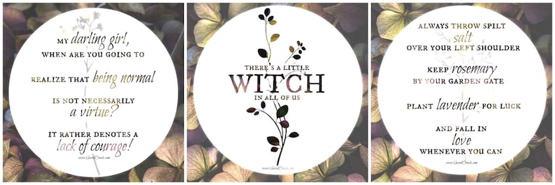 The Practical Magic Quote Art Print Poster Sign Series - Etsy