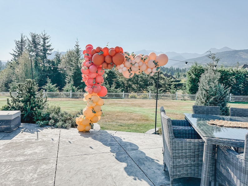 Sunset Balloon Garland Kit Boho Sun Theme Sunshine Balloon - Etsy