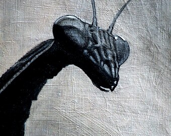 Praying Mantis Painting - Etsy