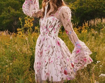 Fairycore Wedding Dress - Etsy