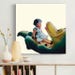 Listen Closely ~ STRETCHED CANVAS From "suits" by Artist Heather Millar ...