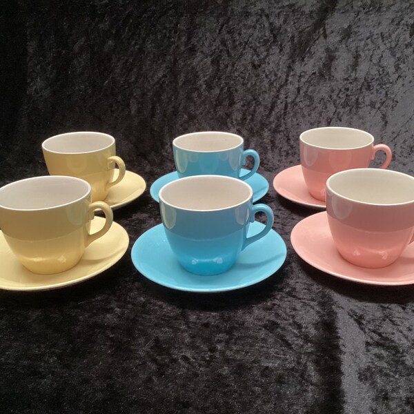60s Tea Cups - Etsy