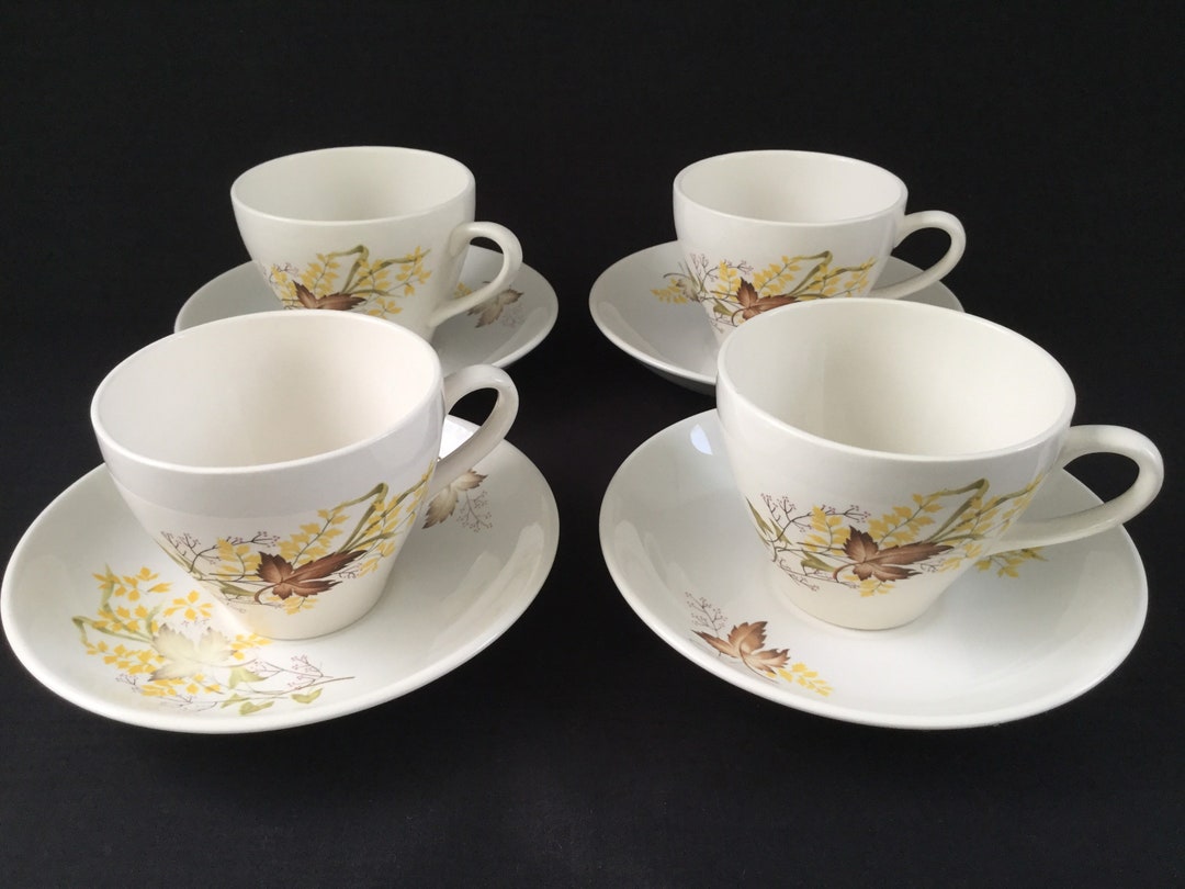 Vintage Crown Lynn autumn Splendour Tea Set for - Etsy Australia
