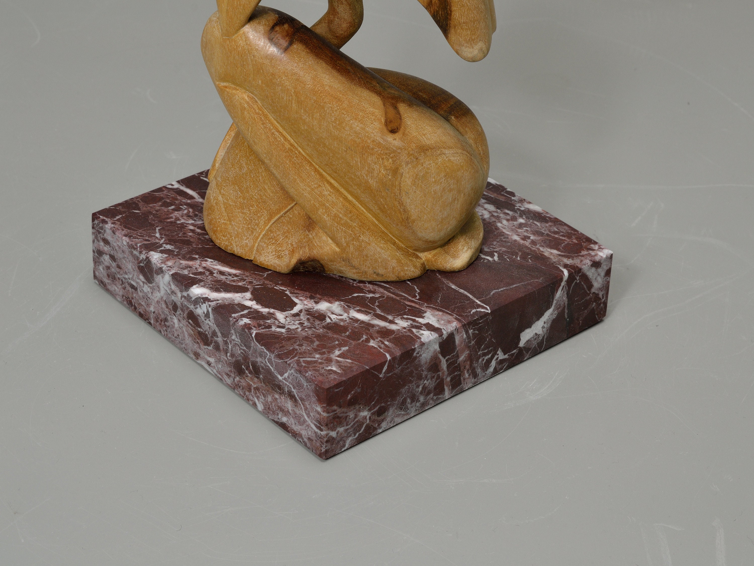 Red Marble 6x6x1.25 Base Sculptures, Base art Display, Sculpture ...