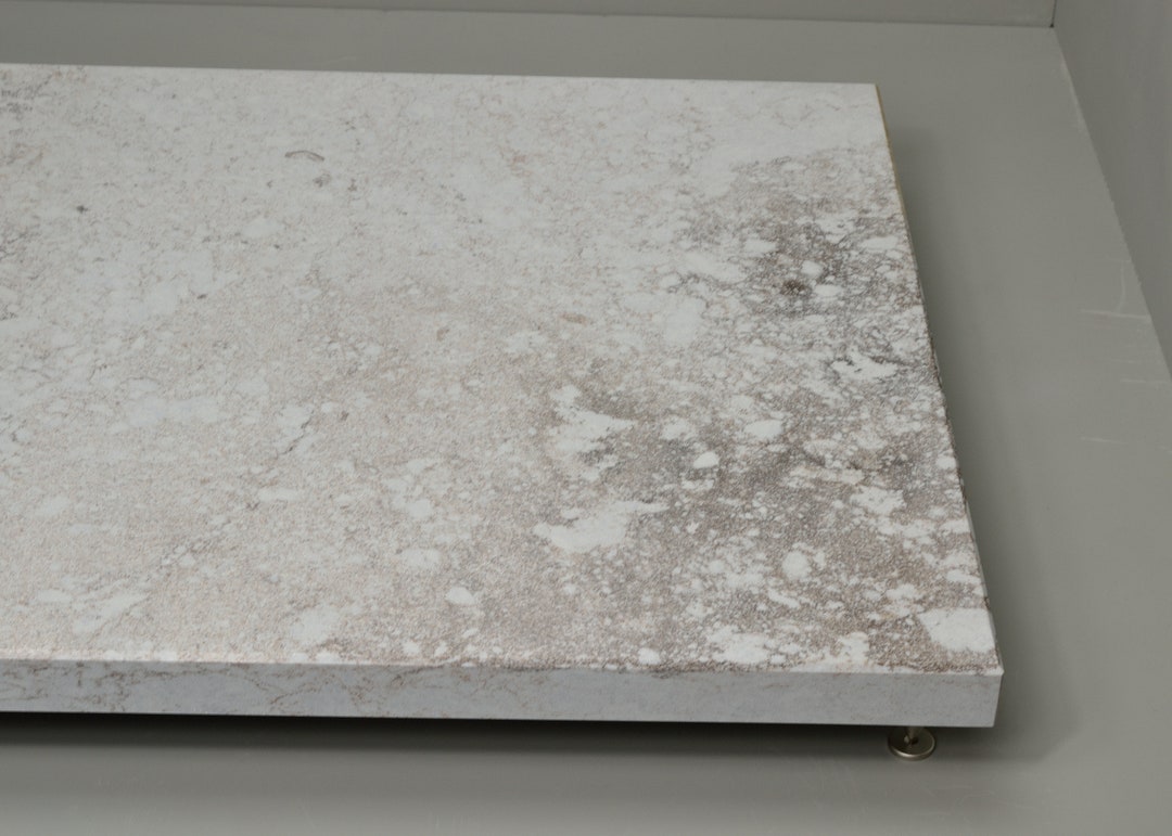 Beige 18x18x1.25 Quartz Turntable Stand, Wturntable Stand, Turntable ...