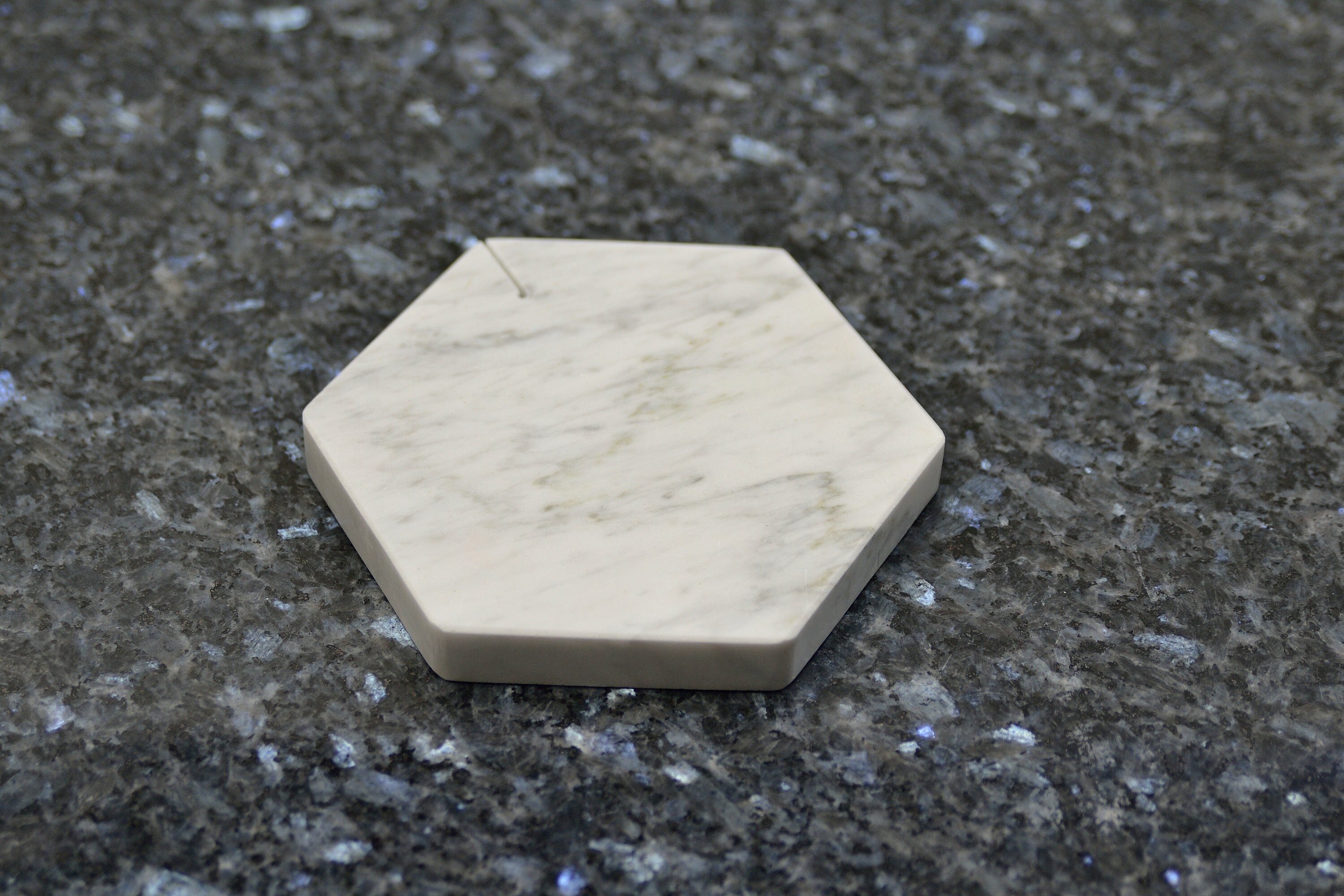 Hexagon White Carrarra Base Sculptures Base Sculptures - Etsy