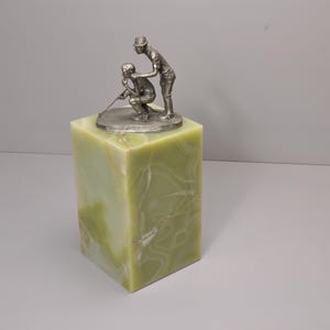 Onyx Bases Sculpture 6x6x10 Honed Finish, Art Base, Figurine Display ...