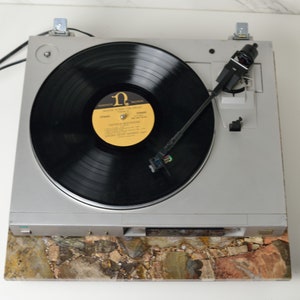 Turntable Platform 17x18x0.75 Stone Record Player Platform Model-1817s ...