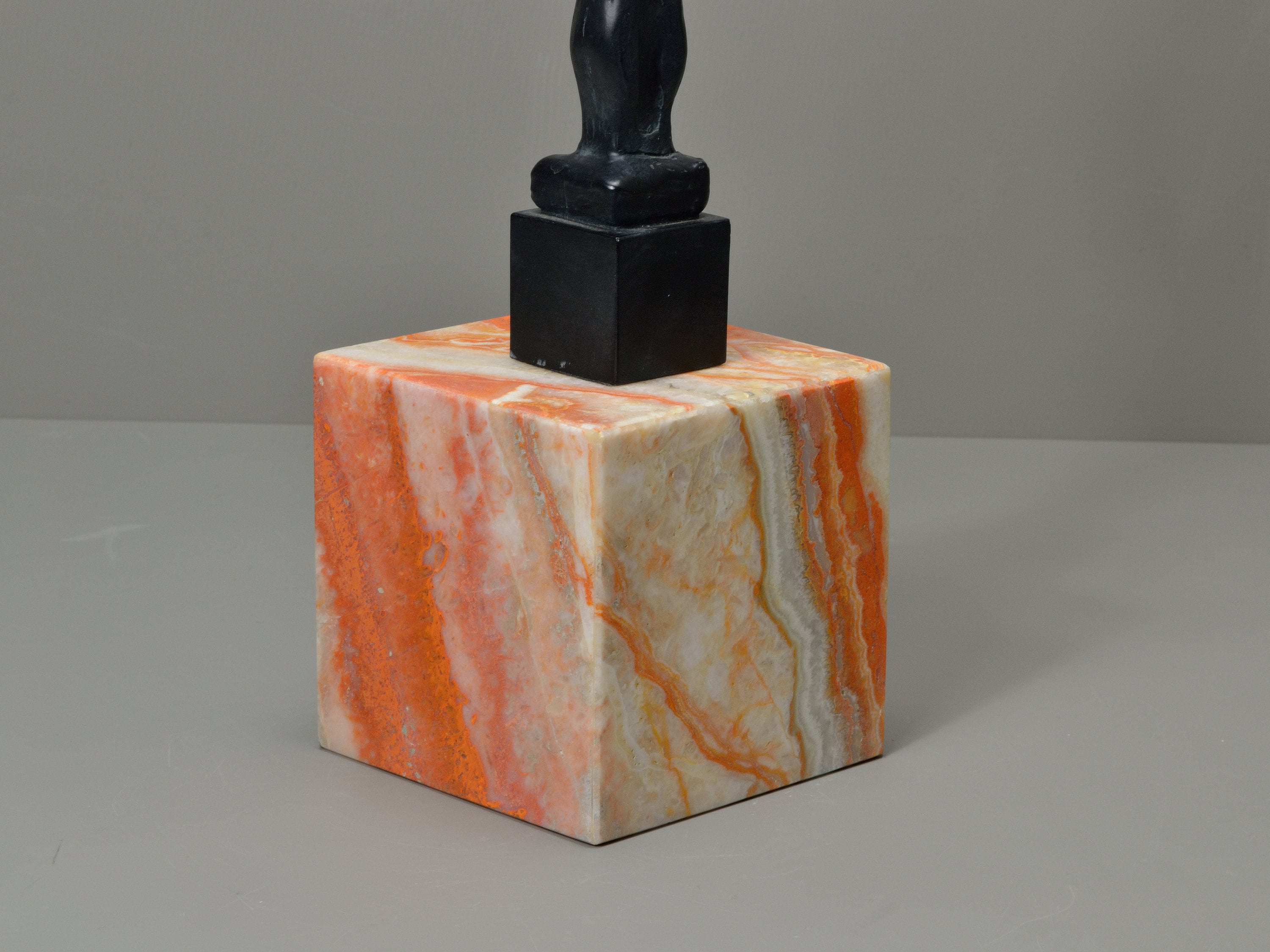 Onyx Bases Sculpture 5 x 5 x 5 Honed Finish,Art Base, Figurine display ...