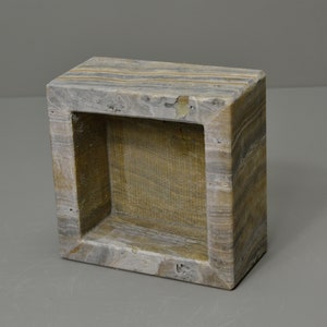 Onyx Bases Sculpture 6x6x3 Honed Finish,art Base, Figurine Display ...