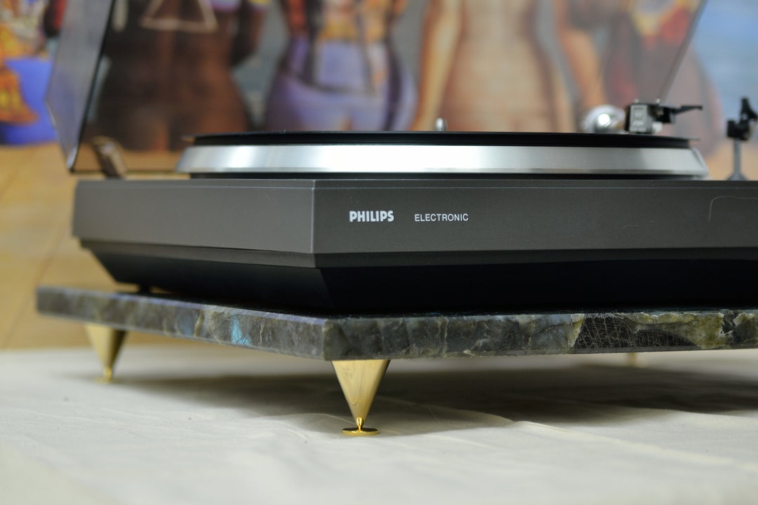 18"x16"x0.75"+ Spike Vibration Control Granite Platform for Turntable ...