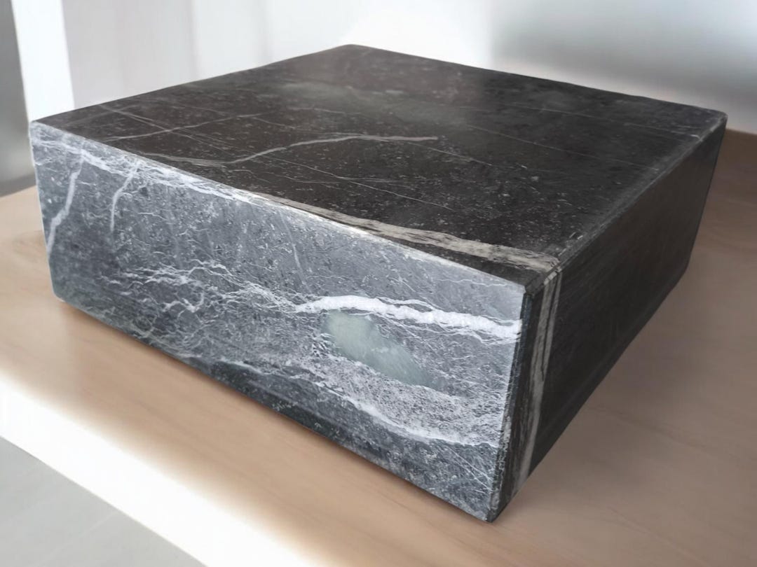 Green Marble Honed Finish 8wx8dx3h Base Sculptures, Base Art Display ...