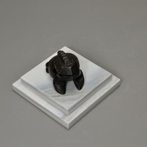 White 6x6x1.5 Marble Base, Sculptures Base Art Display, Sculpture ...