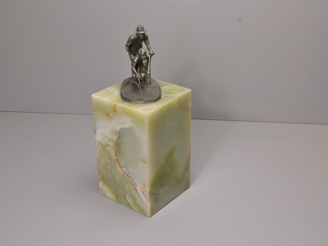 Onyx Bases Sculpture 6x6x10 Honed Finish, Art Base, Figurine Display ...