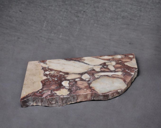 11x5x1.25 Red Marble Live Edge Calacatta Viola, Red Marble Art Display ...