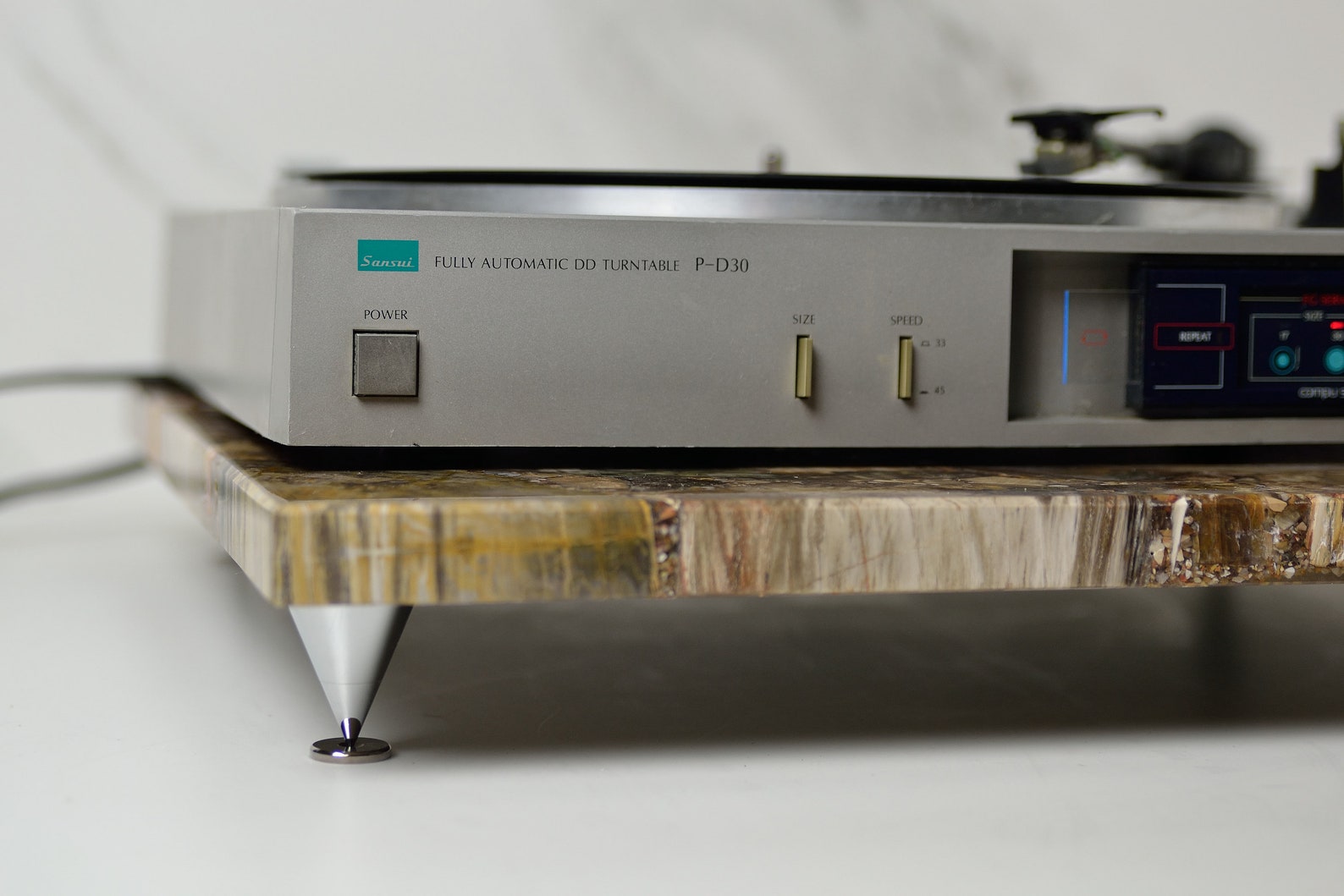 Turntable Platform 17x18x0.75 Stone Record - Etsy