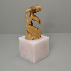 Pink Onyx Bases Sculpture 5 X 5 X 5 Honed Finish,art Base, Figurine ...