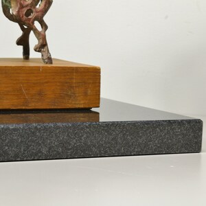 Black Absolute Base,12x12x1.25 Base Art Display, Sculpture Dislpay ...